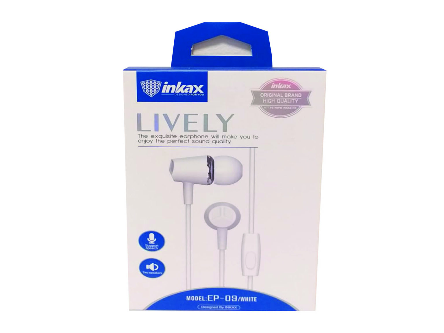 Auriculares Inkax – Tipo AUX – Papelería Trazos