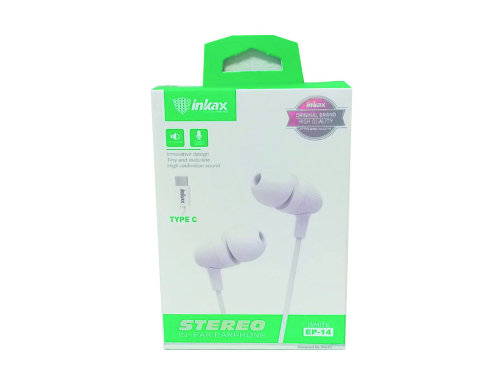 Auriculares Inkax – Tipo C – Papelería Trazos